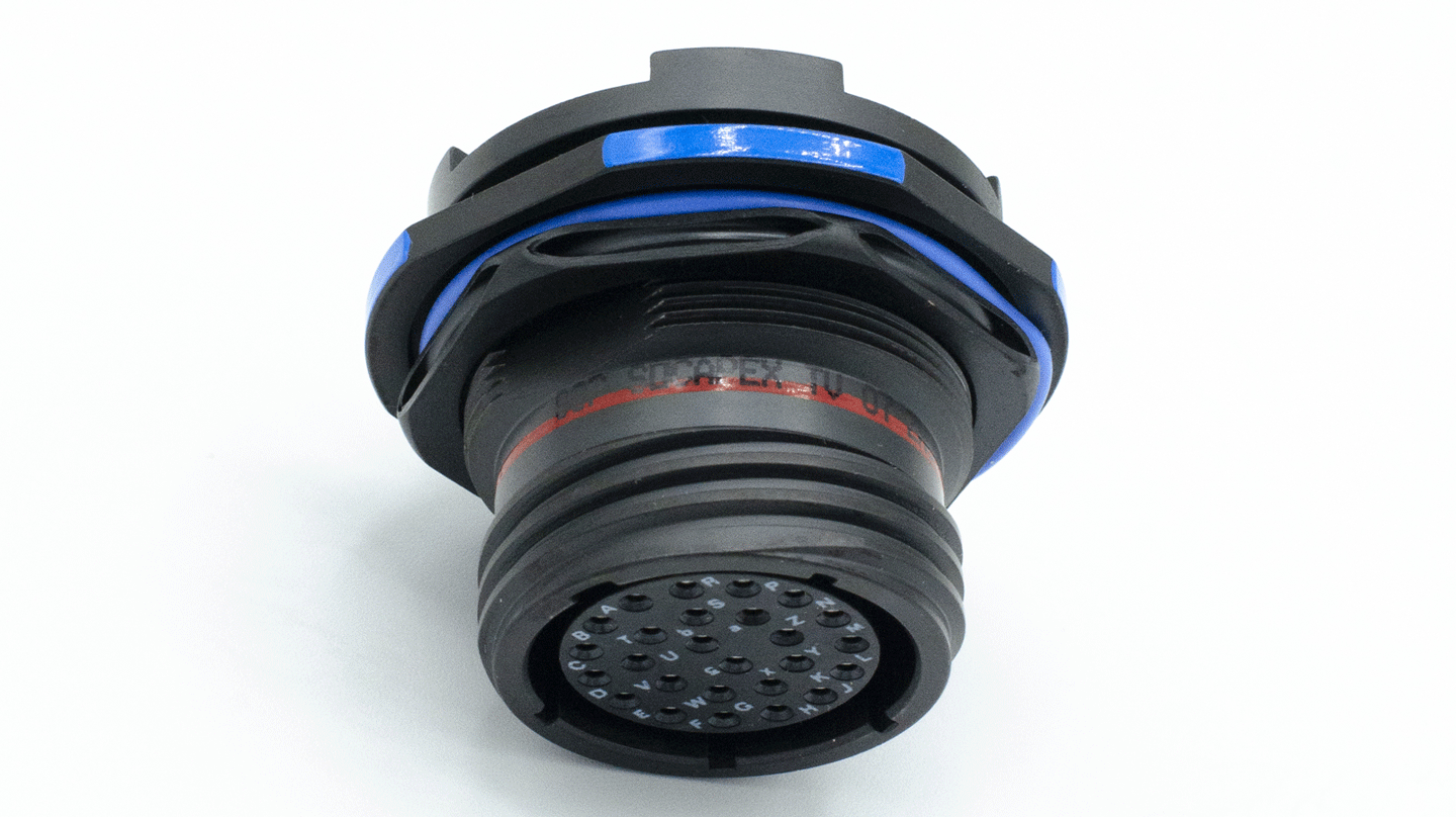 Conectores SCP MIL-DTL-38999 (SCP TV) - SCP SINTERSA